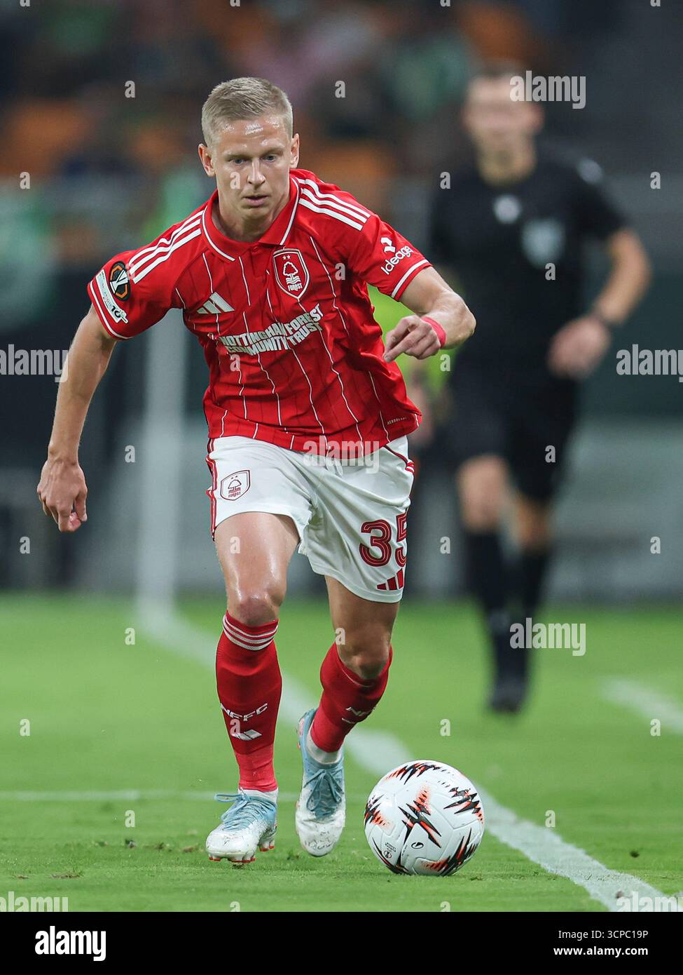 Oleksandr Zinchenko of Nottingham Forest FC during the UEFA Europa ...