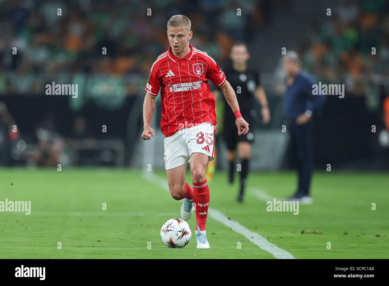 Oleksandr Zinchenko of Nottingham Forest FC during the UEFA Europa ...