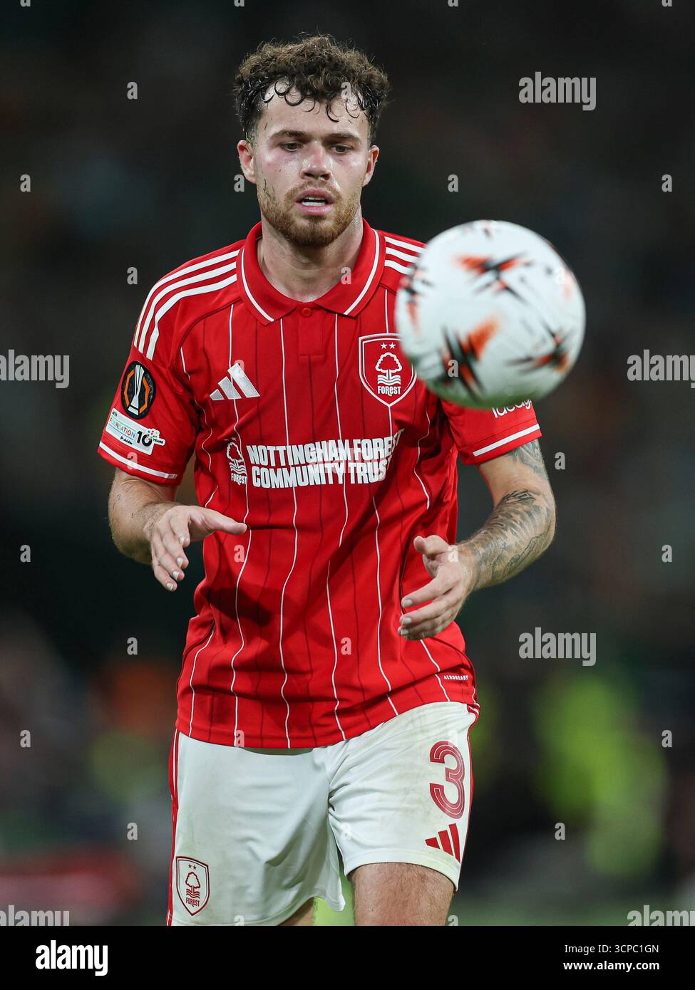 Neco Williams of Nottingham Forest FC during the UEFA Europa League ...