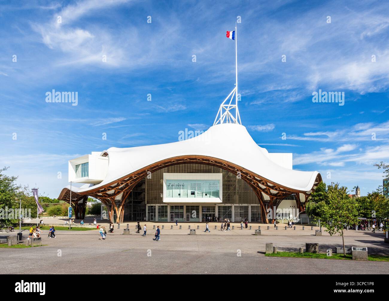 The Centre Pompidou-Metz is a museum of modern and contemporary art in ...