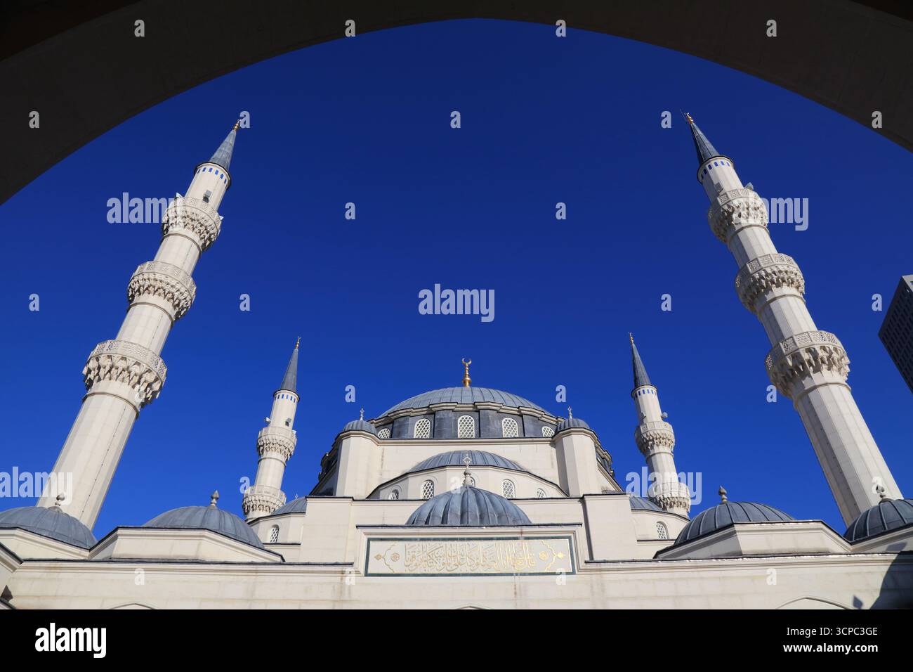 Great Mosque of Tirana, Albania. Namazgah Mosque, one of the largest ...