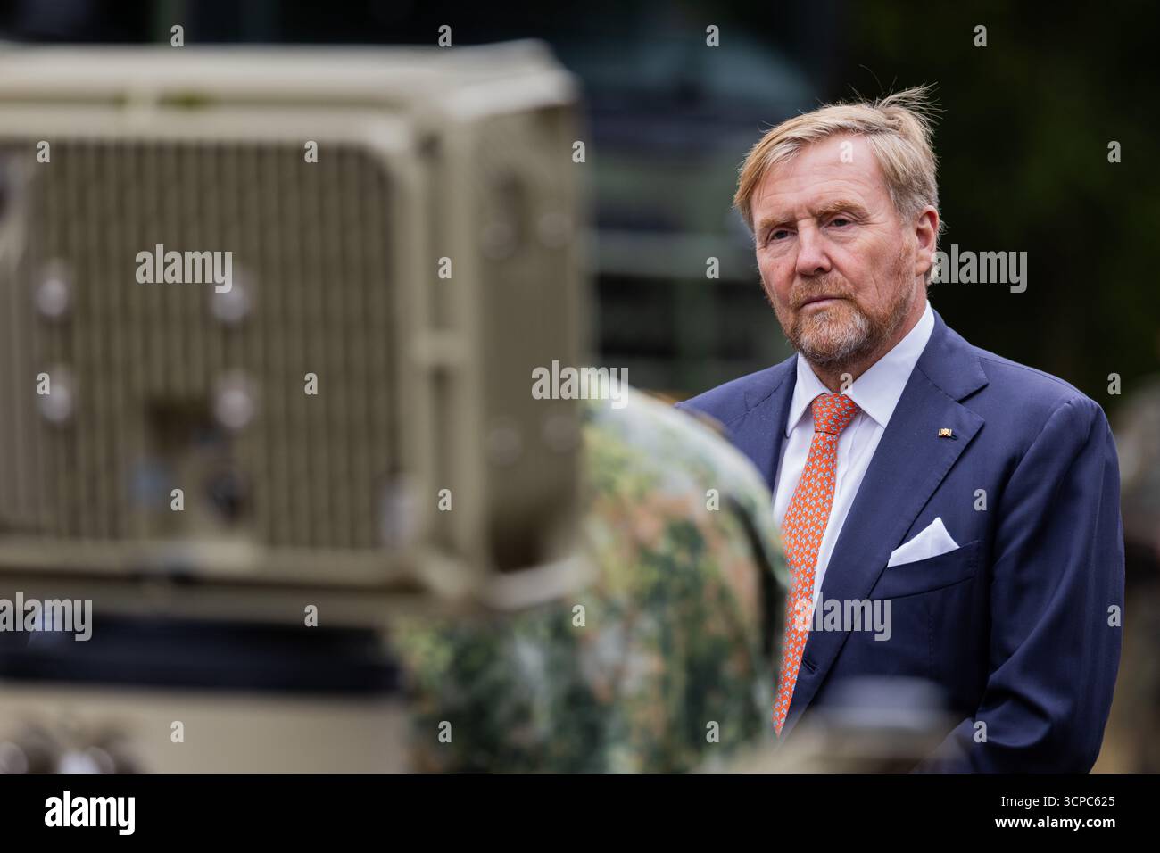 25 September 2025, North Rhine-Westphalia, Münster: Dutch King Willem ...