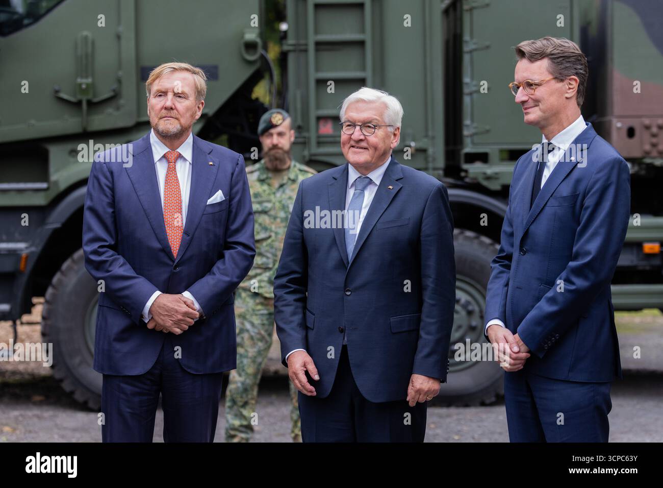 Dutch King Willem-Alexander, left, German President Frank-Walter ...