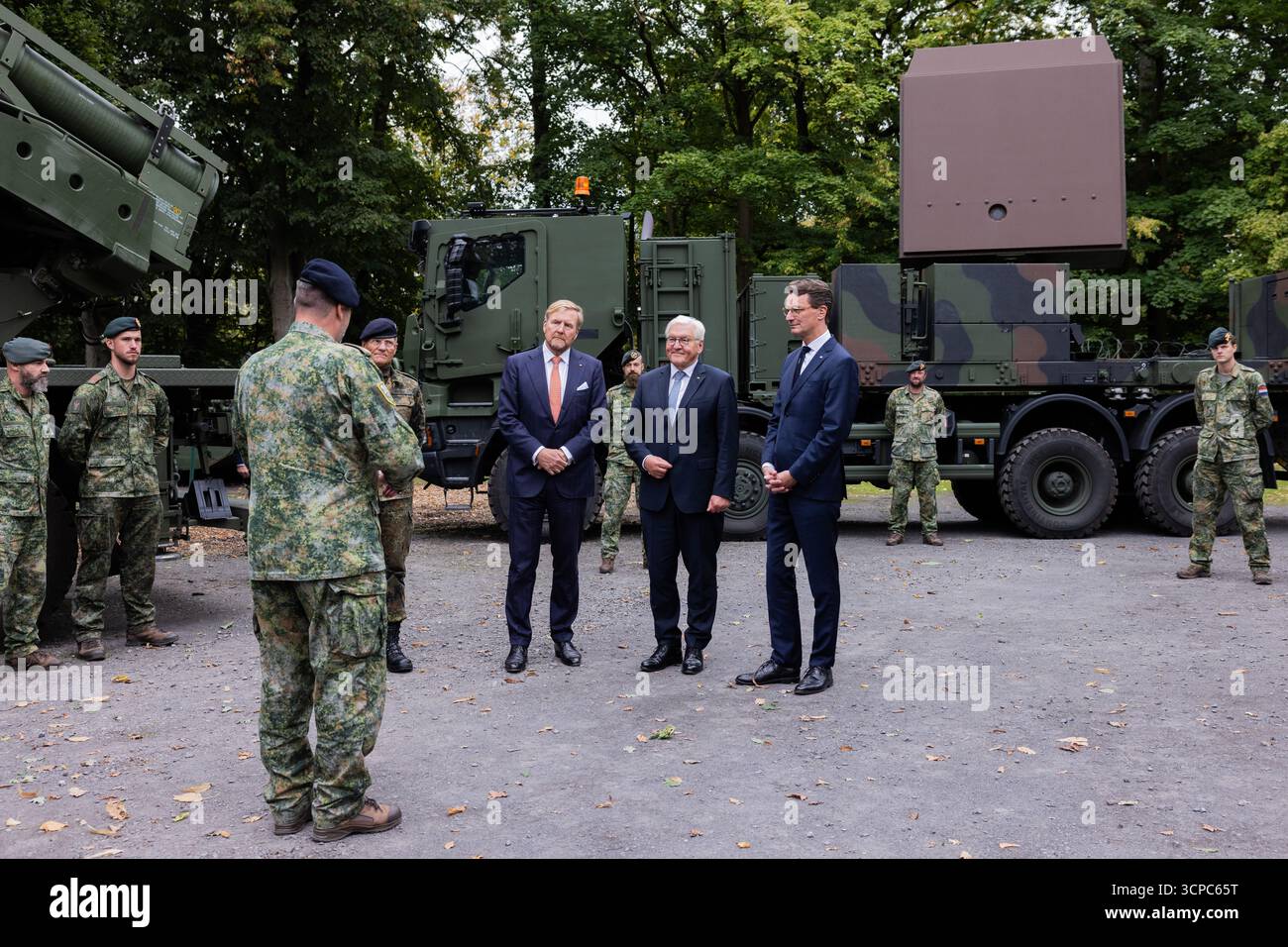 Dutch King Willem-Alexander, left, German President Frank-Walter ...