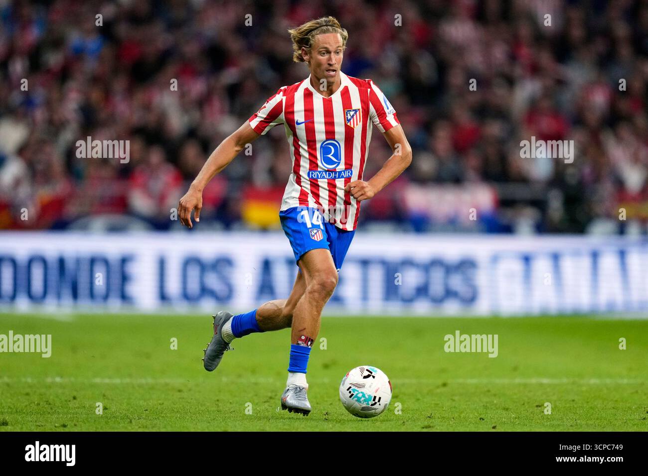 Marcos Llorente of Atletico de Madrid during the La Liga EA Sports ...