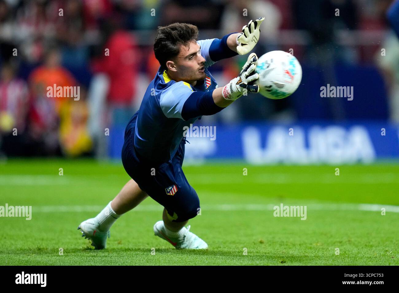 Andrei Esquivel of Atletico de Madrid during the La Liga EA Sports ...