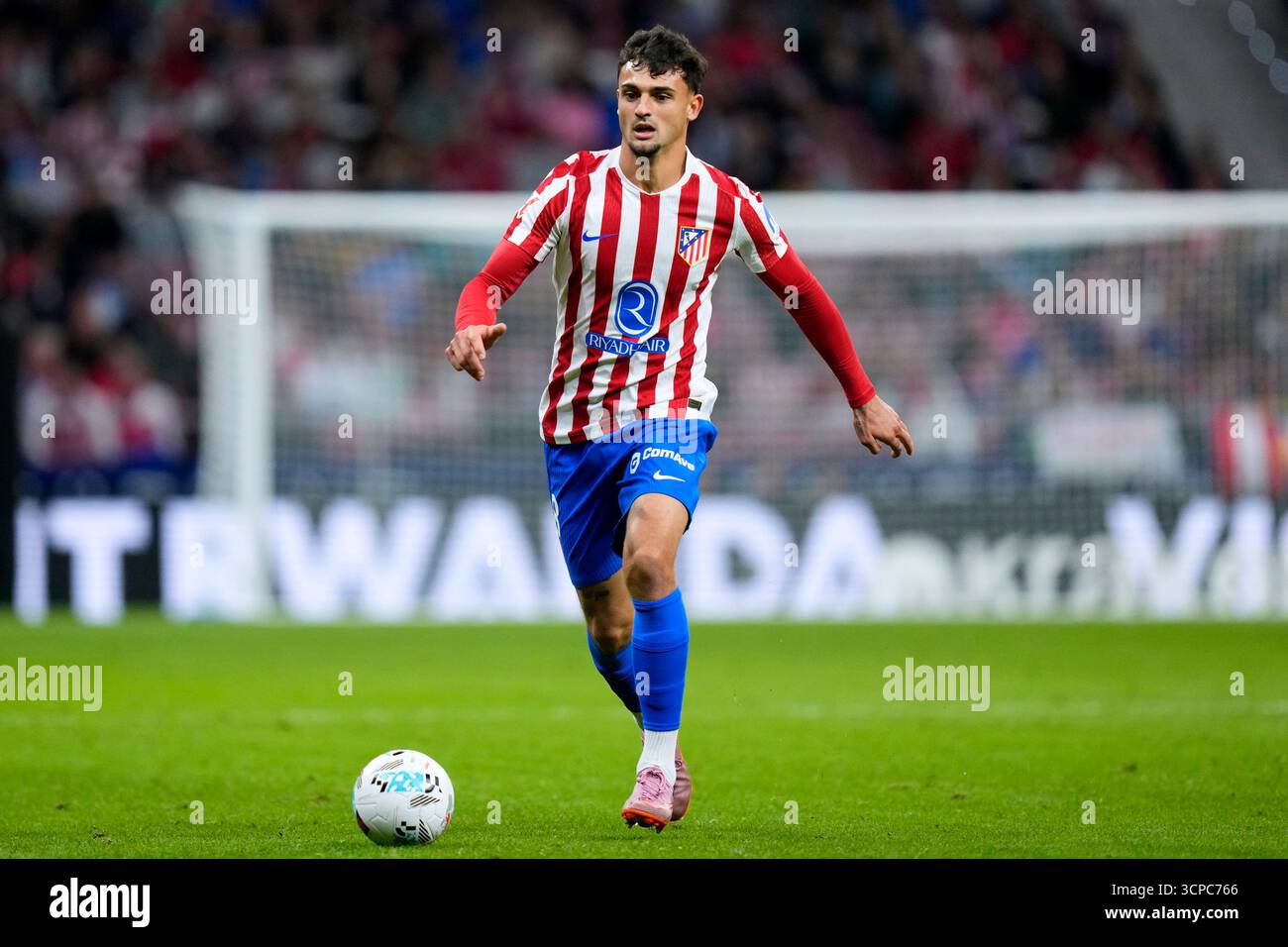 Marc Pubill of Atletico de Madrid during the La Liga EA Sports match between Atletico de Madrid ...