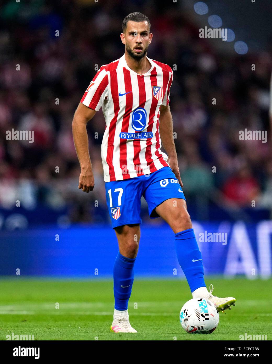 David Hancko of Atletico de Madrid during the La Liga EA Sports match ...