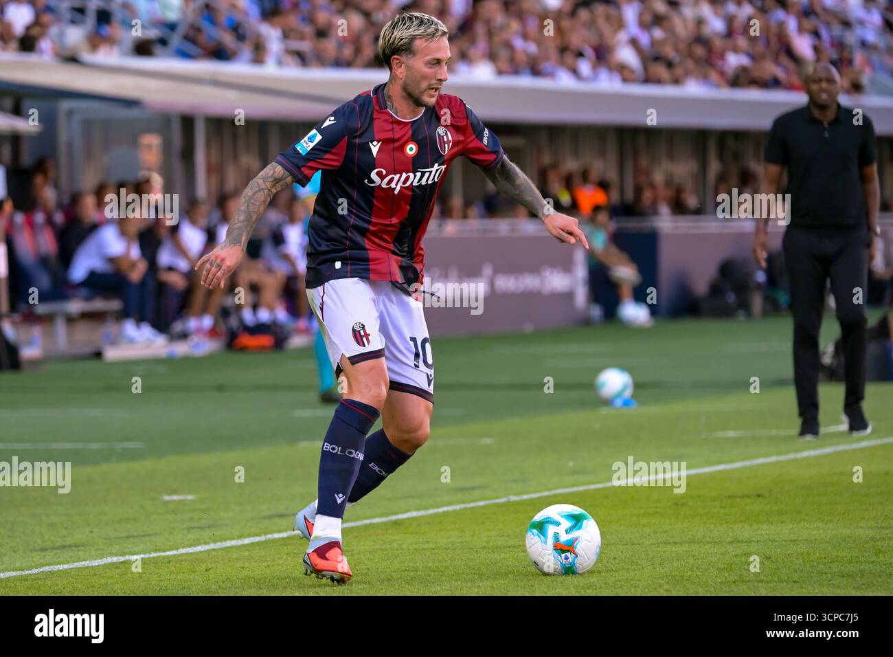 Bologna's Federico Bernardeschi portrait in action during Bologna FC vs ...
