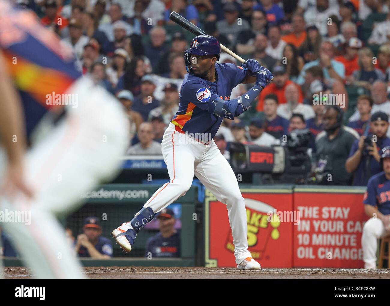 HOUSTON, TX - SEPTEMBER 21: Houston Astros left fielder Jesús Sánchez ...