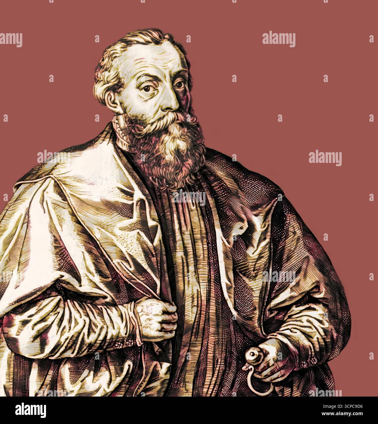 German merchant and member of the fugger family hi-res stock ...