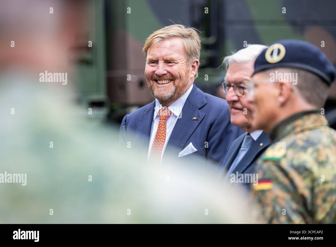 25 September 2025, North Rhine-Westphalia, Münster: Dutch King Willem ...