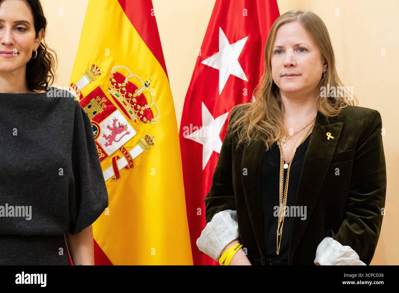 Israel's Chargé d'Affaires, Dana Erlich, during her meeting with the ...