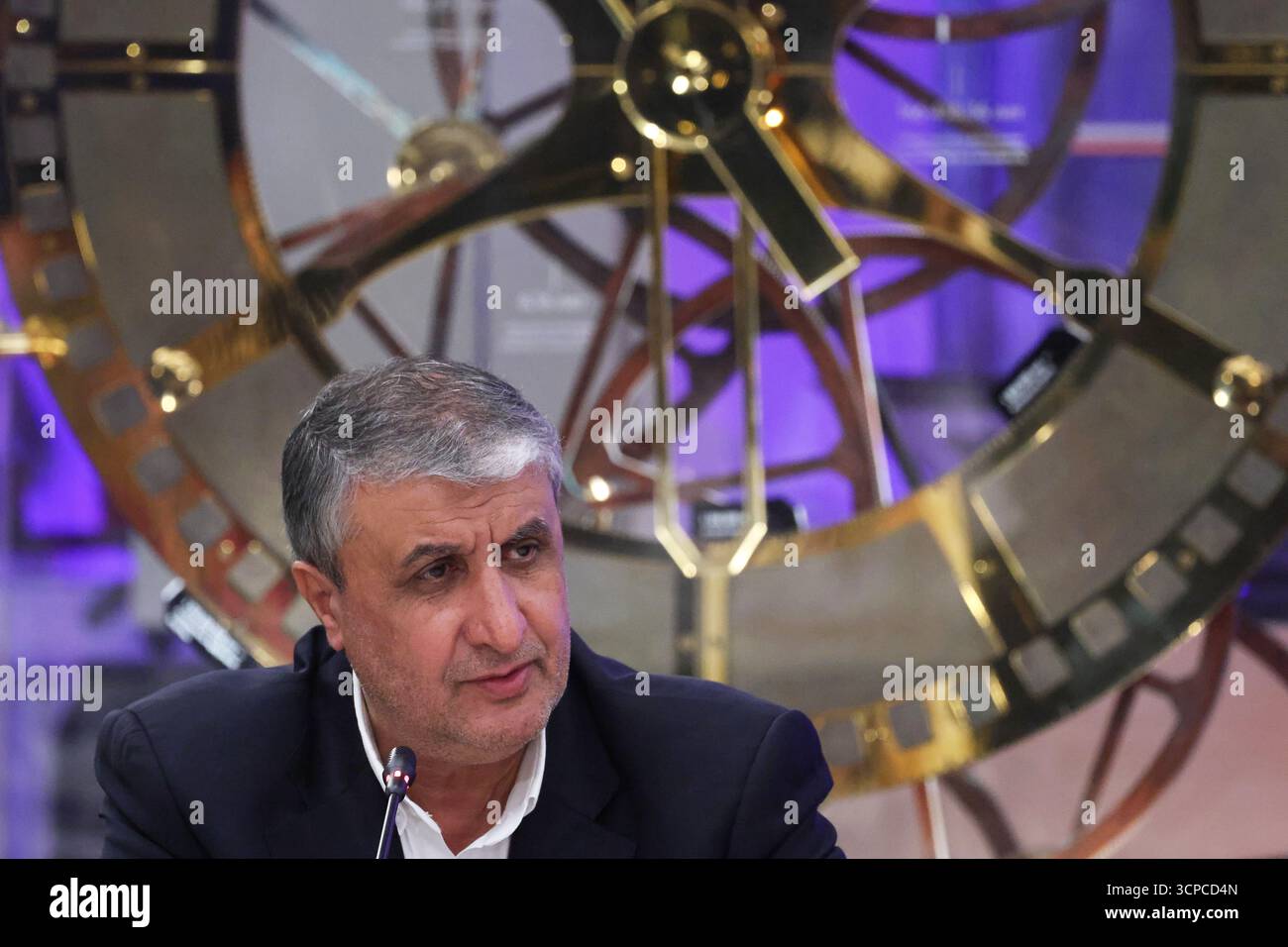 Mohammad Eslami, Iranian Vice President and the head of the Atomic ...