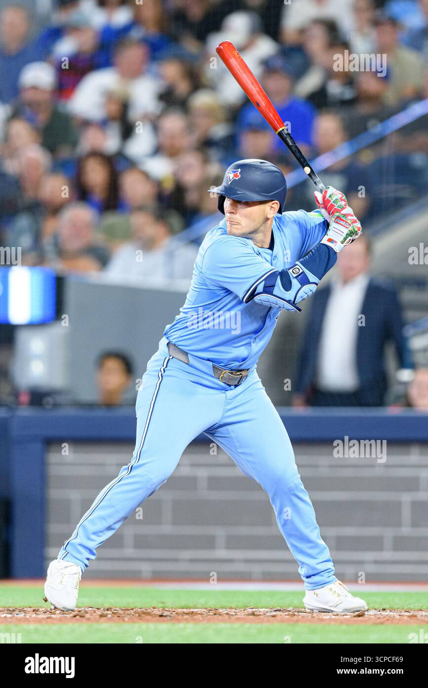 TORONTO, ON - SEPTEMBER 24: Toronto Blue Jays Outfielder Daulton Varsho ...