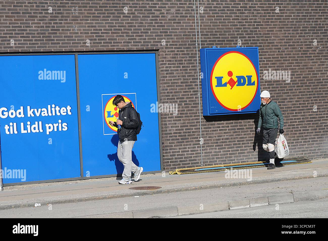 Copenhagen/ Denmark/25 september 2025/German lidl grocery chain store n ...