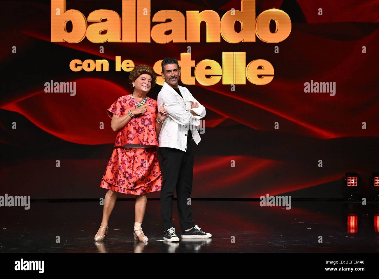 Rome: Rai Auditorium at the Foro Italico. Dancing with the Stars 2025 ...