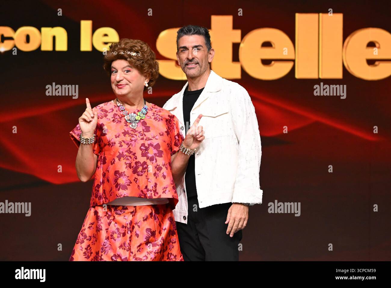 Rome: Rai Auditorium at the Foro Italico. Dancing with the Stars 2025 ...