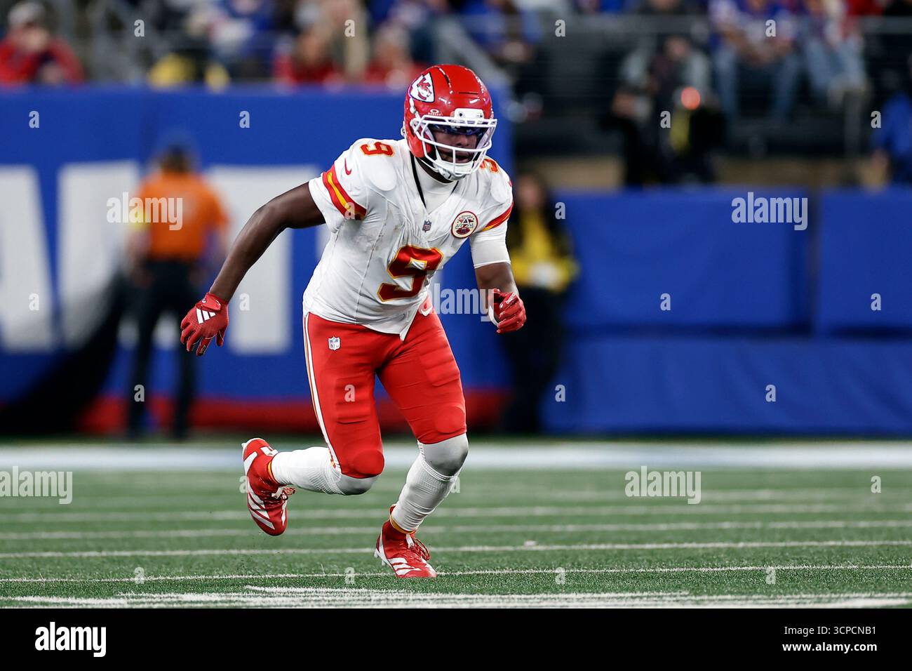 Kansas City Chiefs wide receiver Juju Smith-Schuster (9) runs during an ...