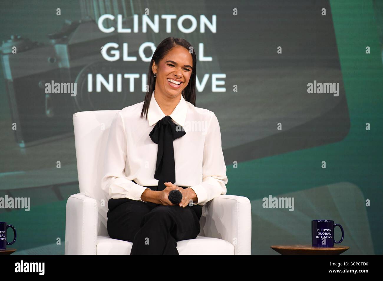 Misty Copeland onstage at the Clinton Global Initiative 2025 Annual ...