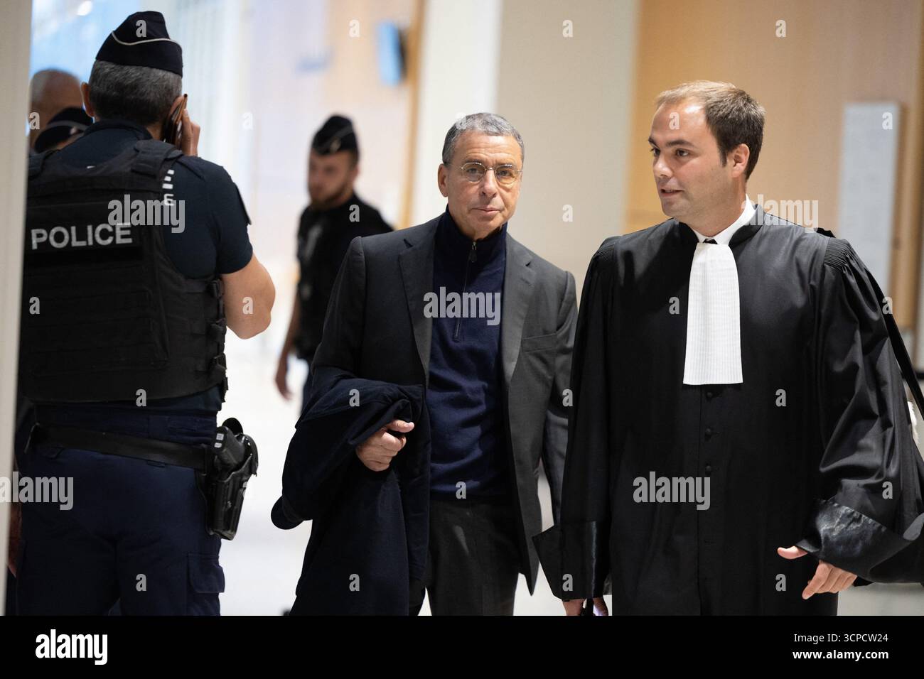 Alexandre Djouhri arrives for the verdict in his trial for illegal ...