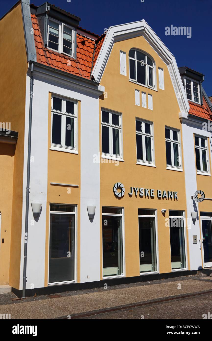 Branch of Jyske Bank, Skagen, Denmark Stock Photo - Alamy