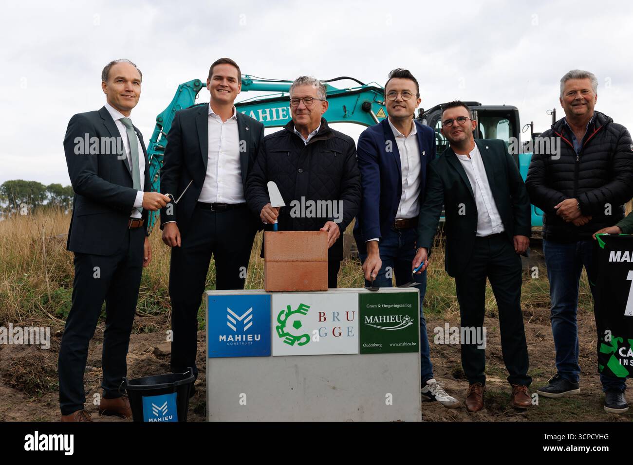 Cercle's chairman Thomas Tousseyn, Cercle's CEO Klaas Reynaert, Brugge ...