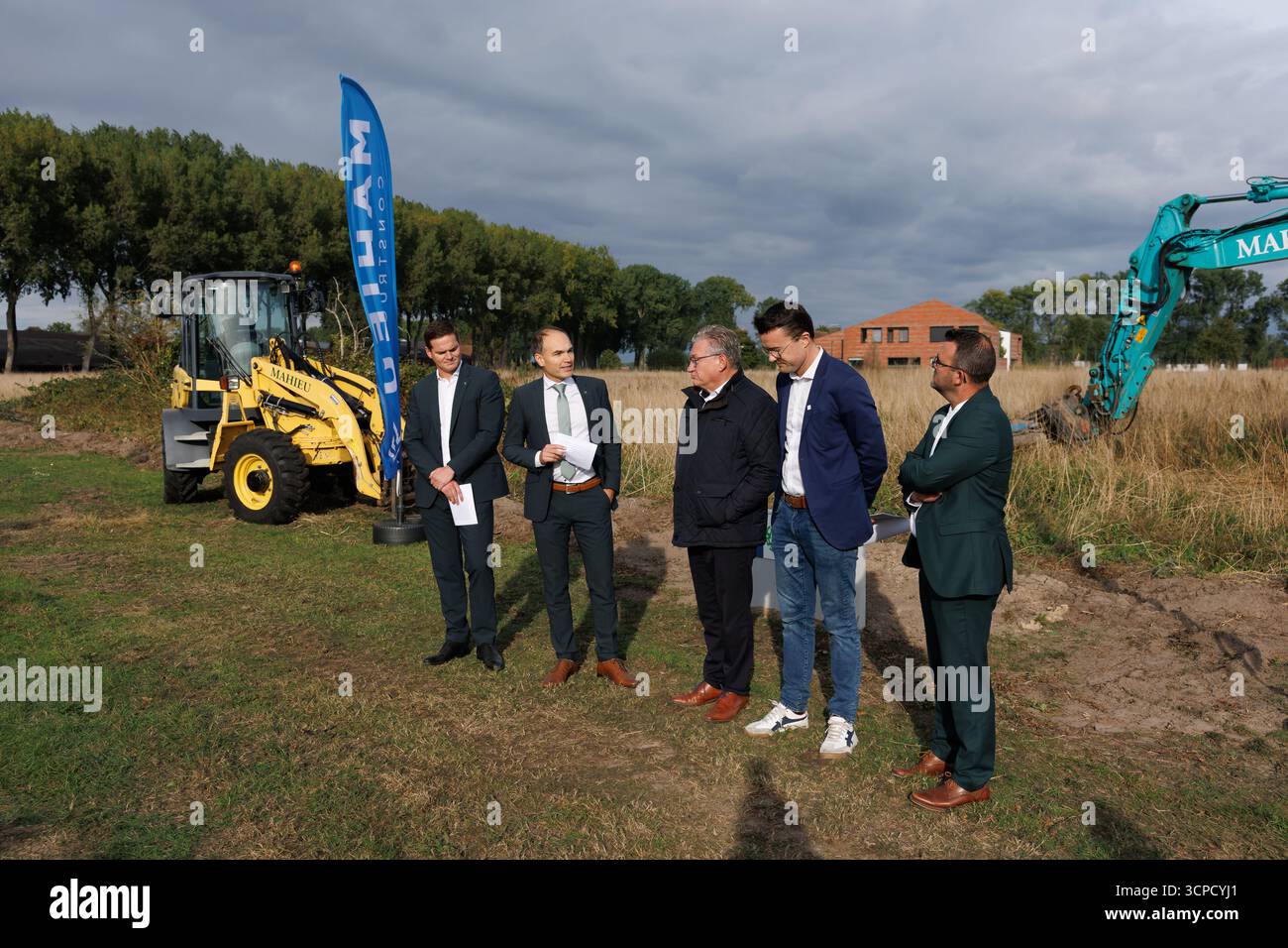 Cercle's chairman Thomas Tousseyn, Cercle's CEO Klaas Reynaert, Brugge ...