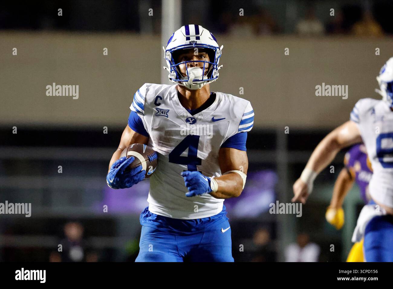 BYU running back LJ Martin (4) runs for a touchdown against East ...