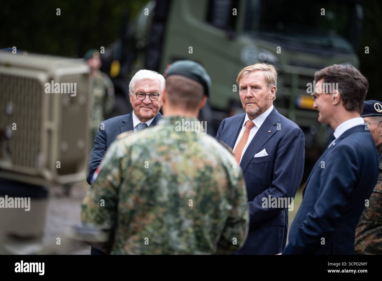 Frank-Walter Steinmeiner, Bundespräsident mit Willem-Alexander, König ...