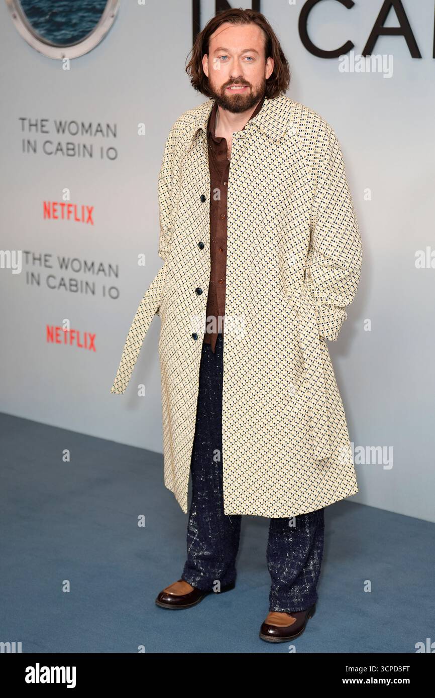Simon Stone attending the Woman In Cabin 10 special screening at Bafta ...