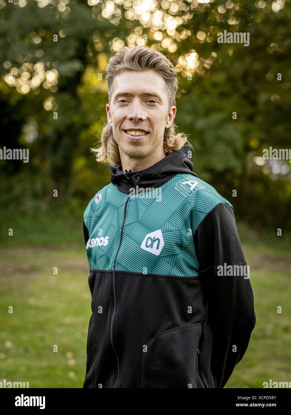 KATLIJK - Jorrit Bergsma during the presentation of the Albert Heijn ...