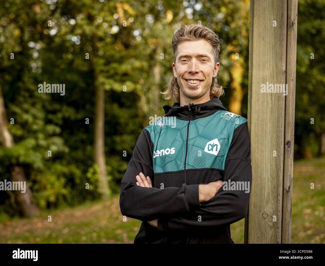 KATLIJK - Jorrit Bergsma during the presentation of the Albert Heijn ...