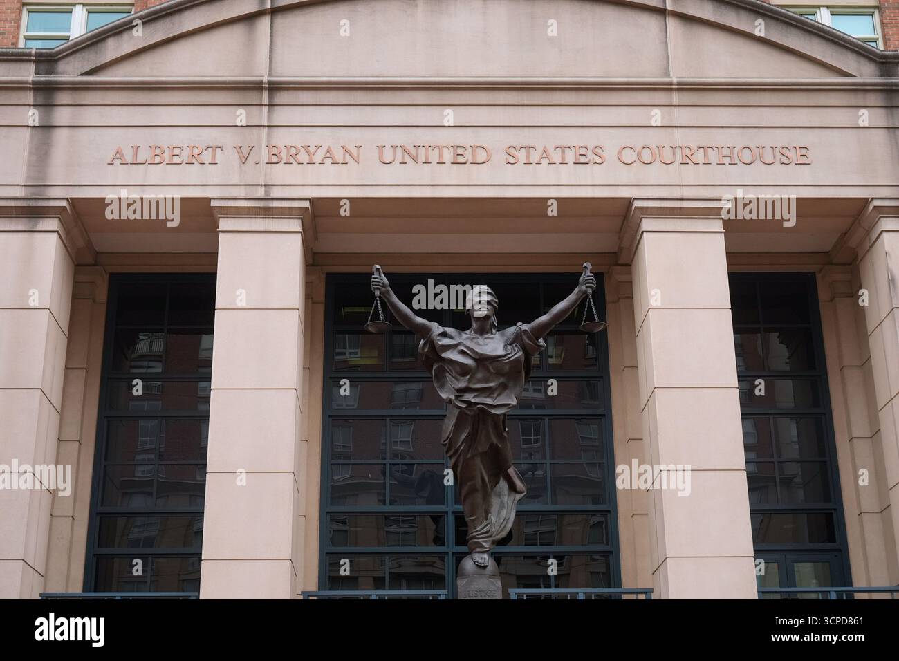 The Albert V. Bryan United States Courthouse is pictured, Thursday ...