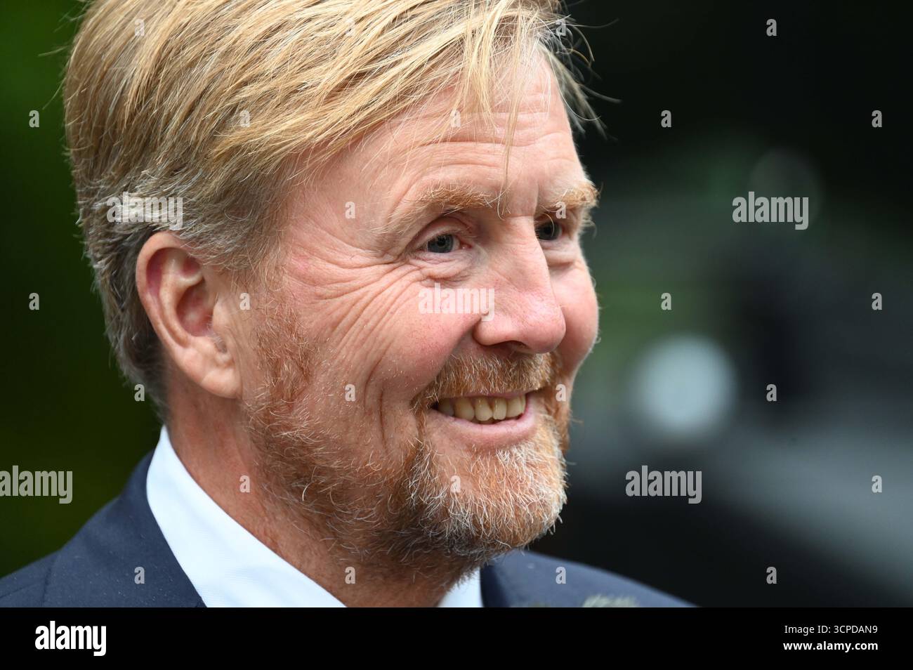King WILLEM-ALEXANDER of the Netherlands visits the German-Dutch Corps ...