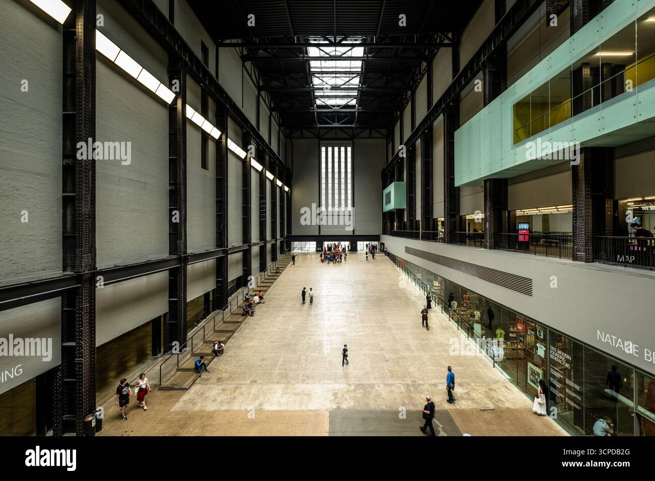 Interior turbine hall tate hi-res stock photography and images - Alamy