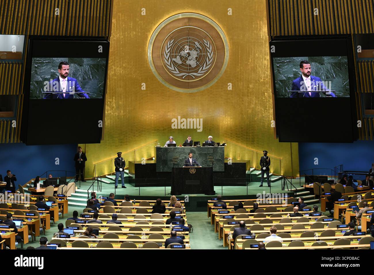 (250925) -- UNITED NATIONS, Sept. 25, 2025 (Xinhua) Montenegrin ...
