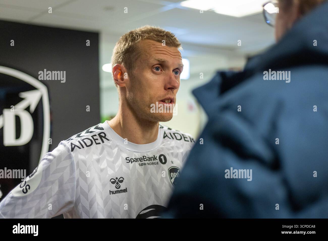 Skien 20250925. Odds Steffen Hagen after the NM football match between ...