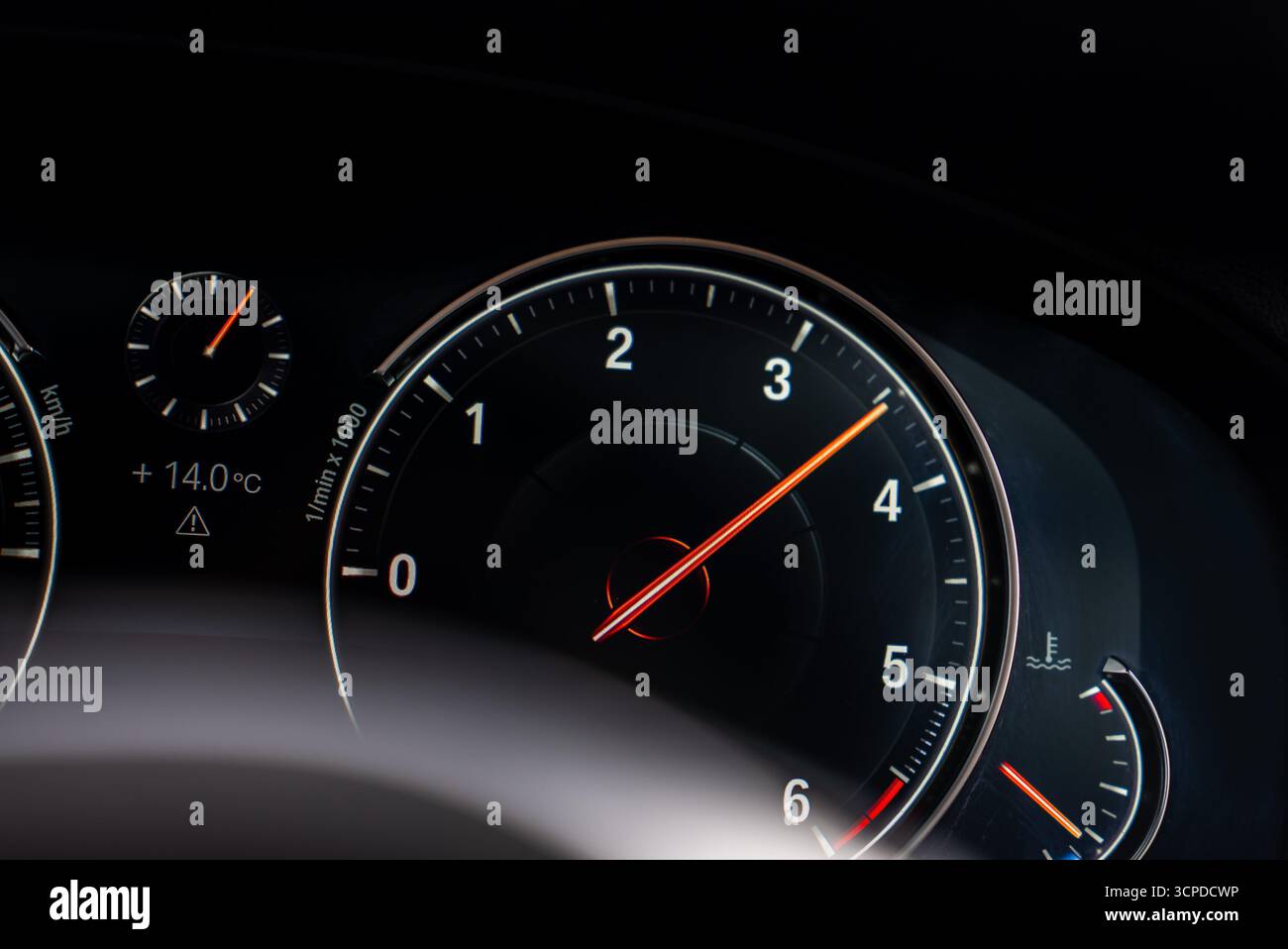 Dashboard console tachometer luxury hi-res stock photography and images ...