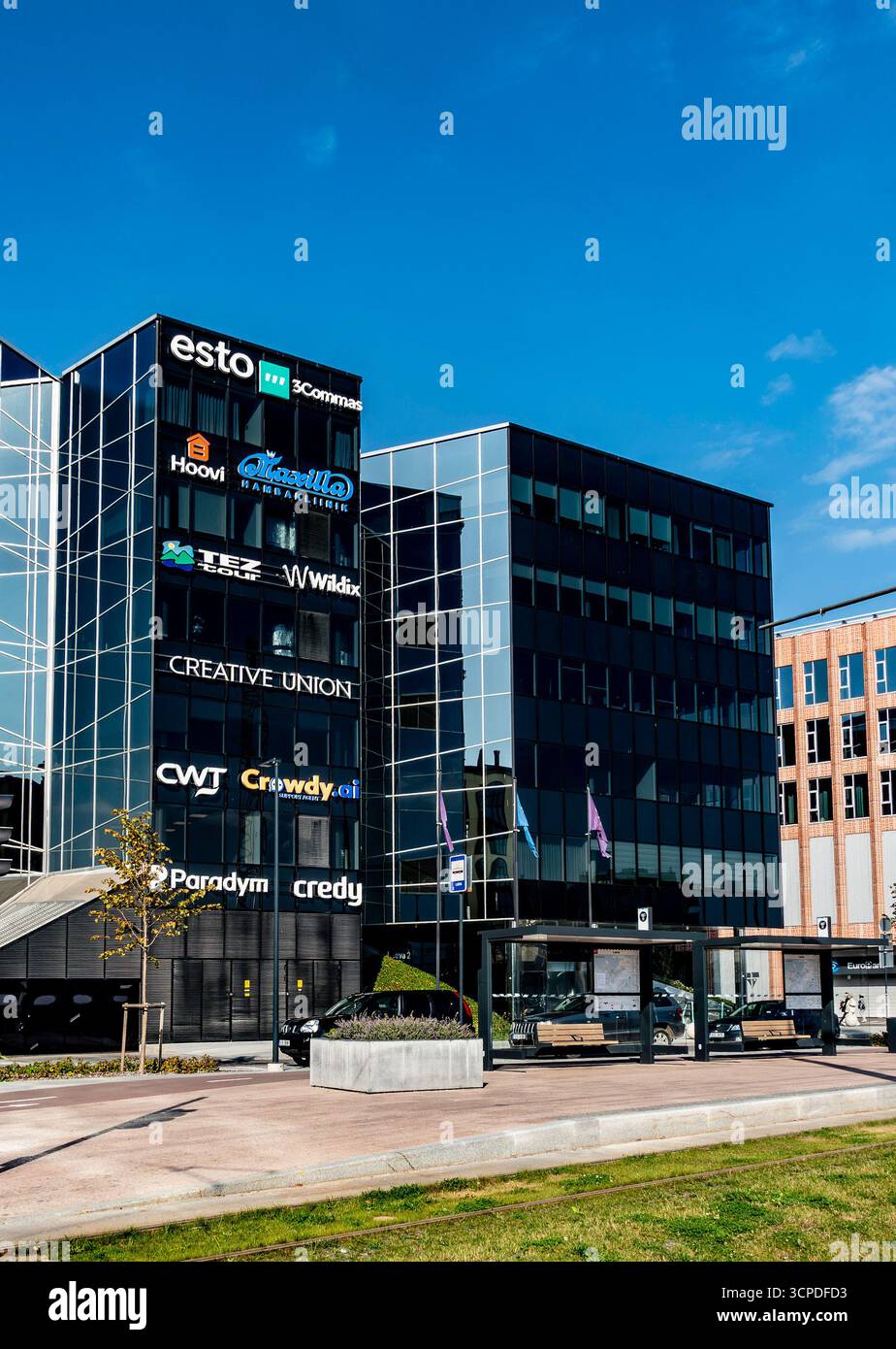 Design modern logos business hi-res stock photography and images - Alamy