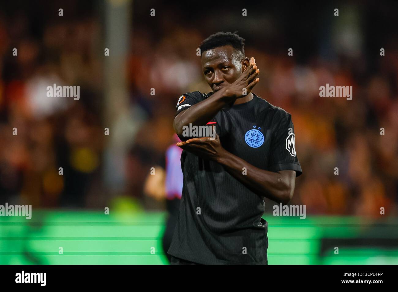 Baba Alhassan Fotbal Club FCSB looks on during the UEFA Europa League ...