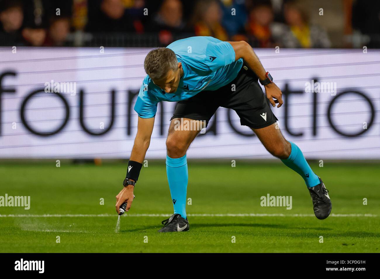 referee Kristo Tohver (EST) looks on during the UEFA Europa League 2025 ...