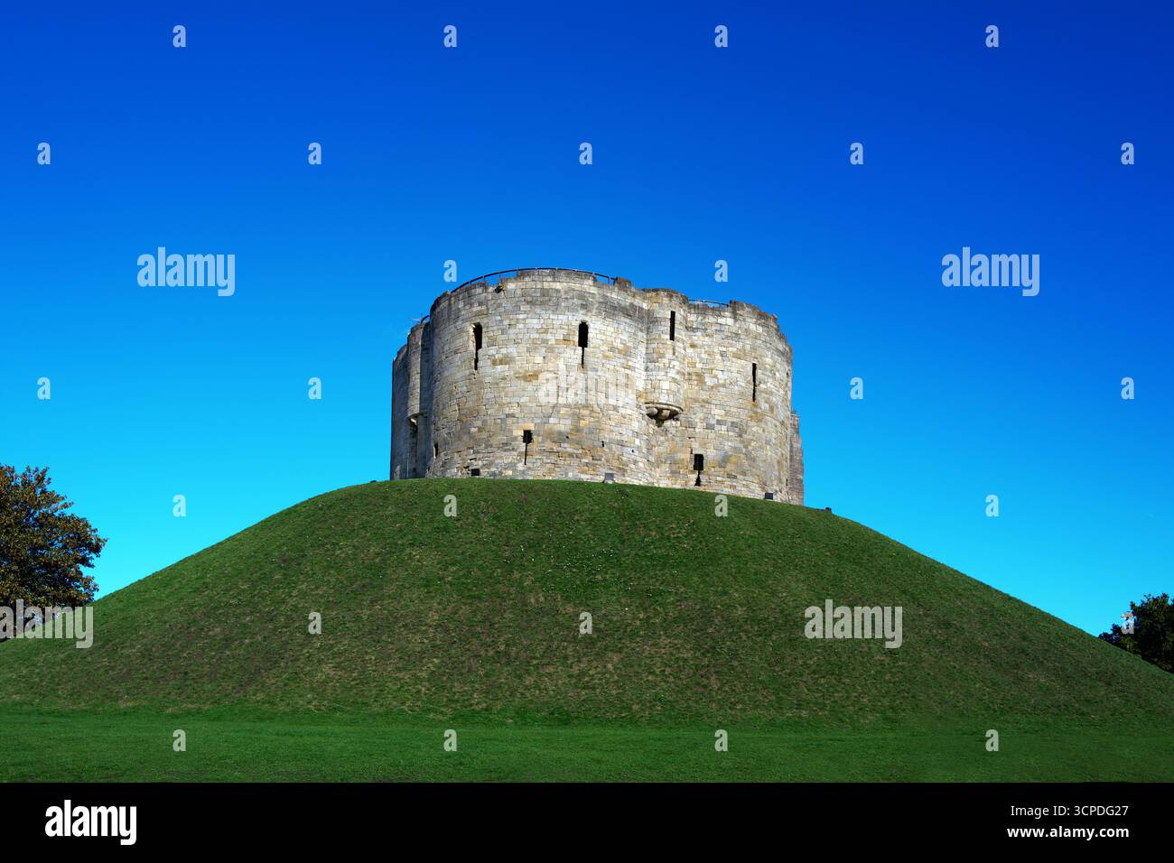 Clifford's Tower in York is the remains of York Castle. Originally ...