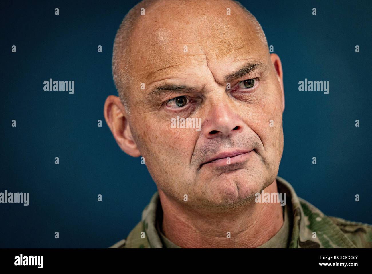 Chief of Defence Michael Wiggers Hyldgaard attends a joint authority ...