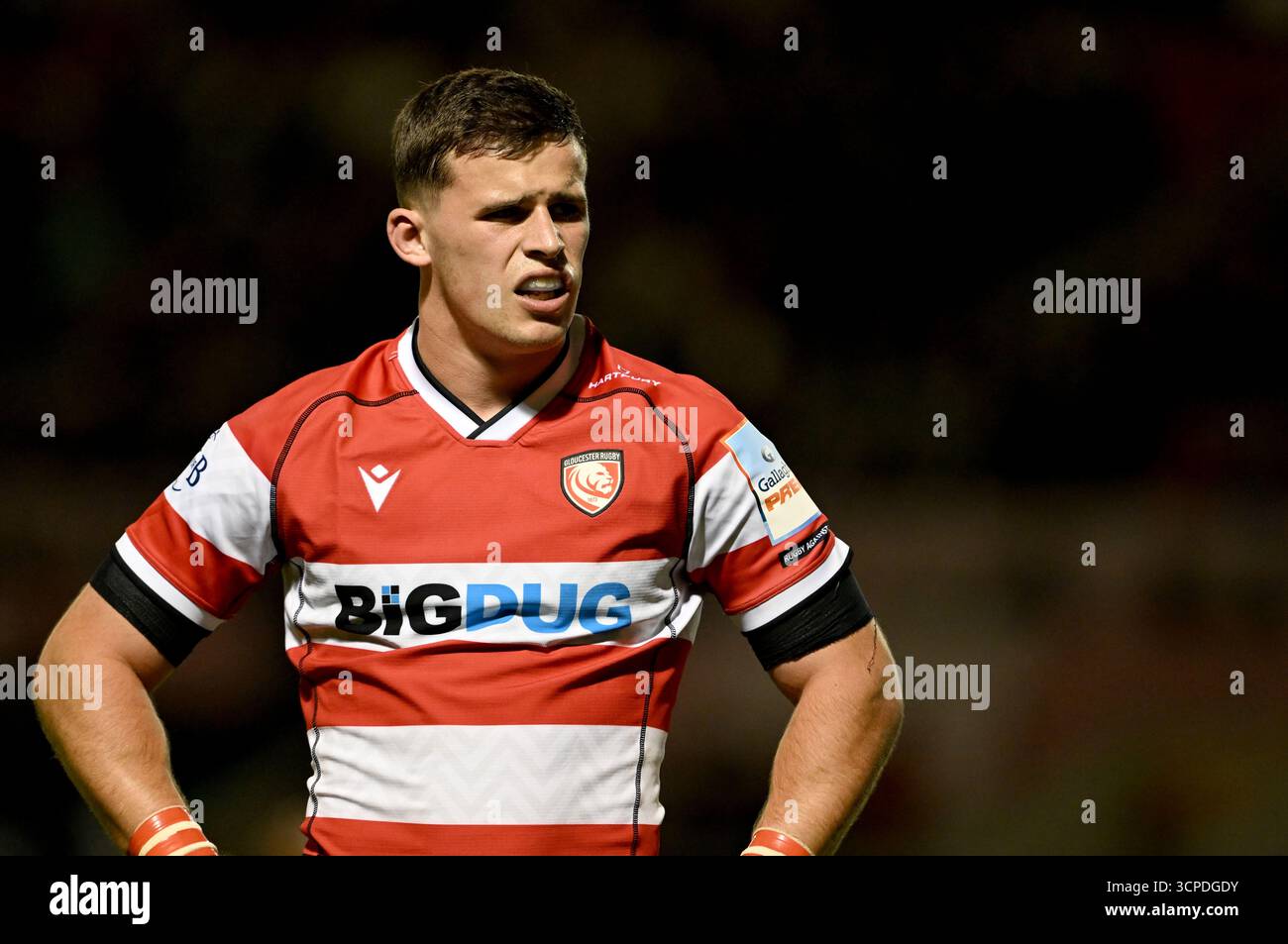 Gloucester's Seb Atkinson during the Gallagher PREM match at the ...