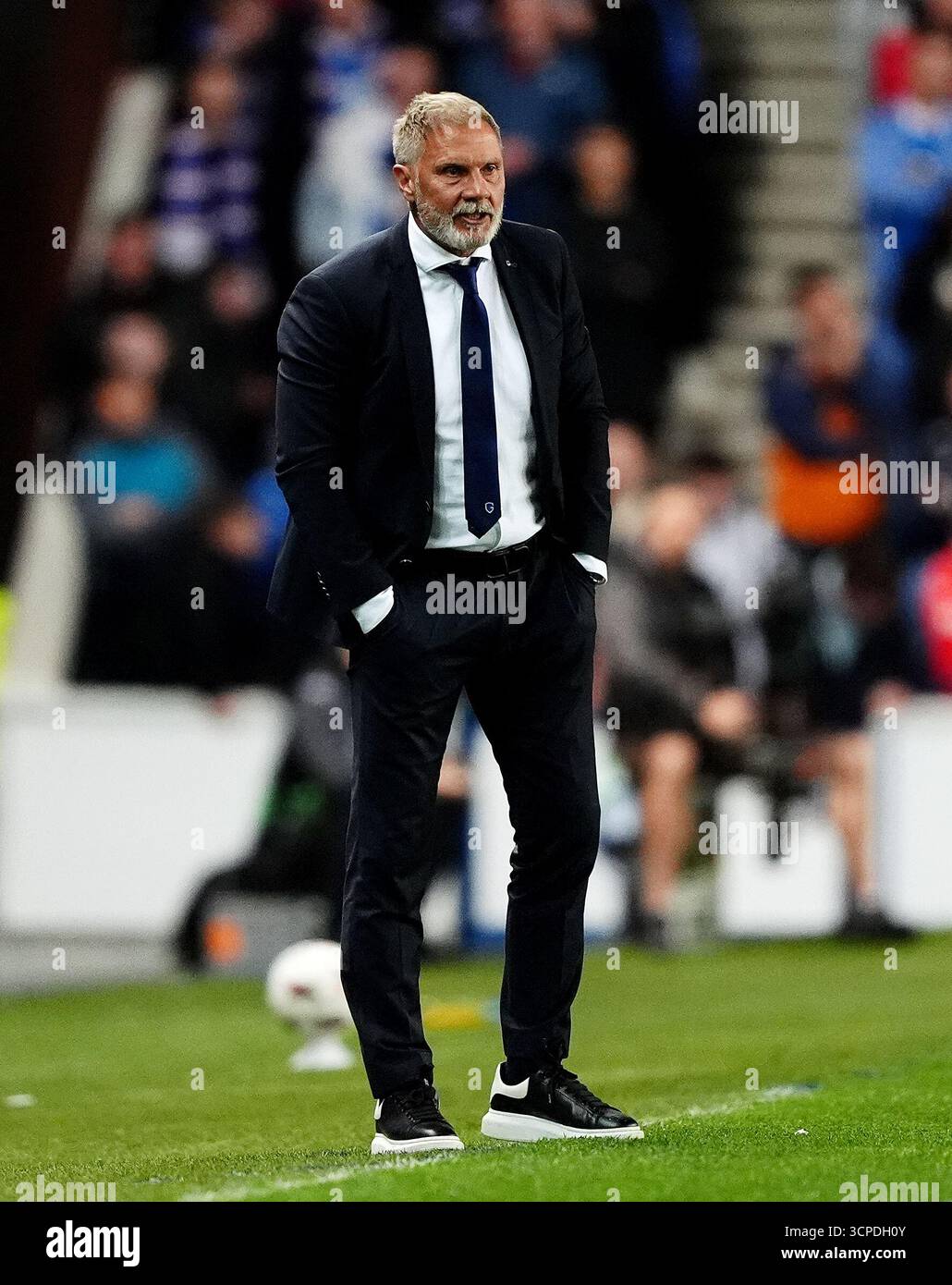Genk manager Thorsten Fink during the UEFA Europa League, league stage ...