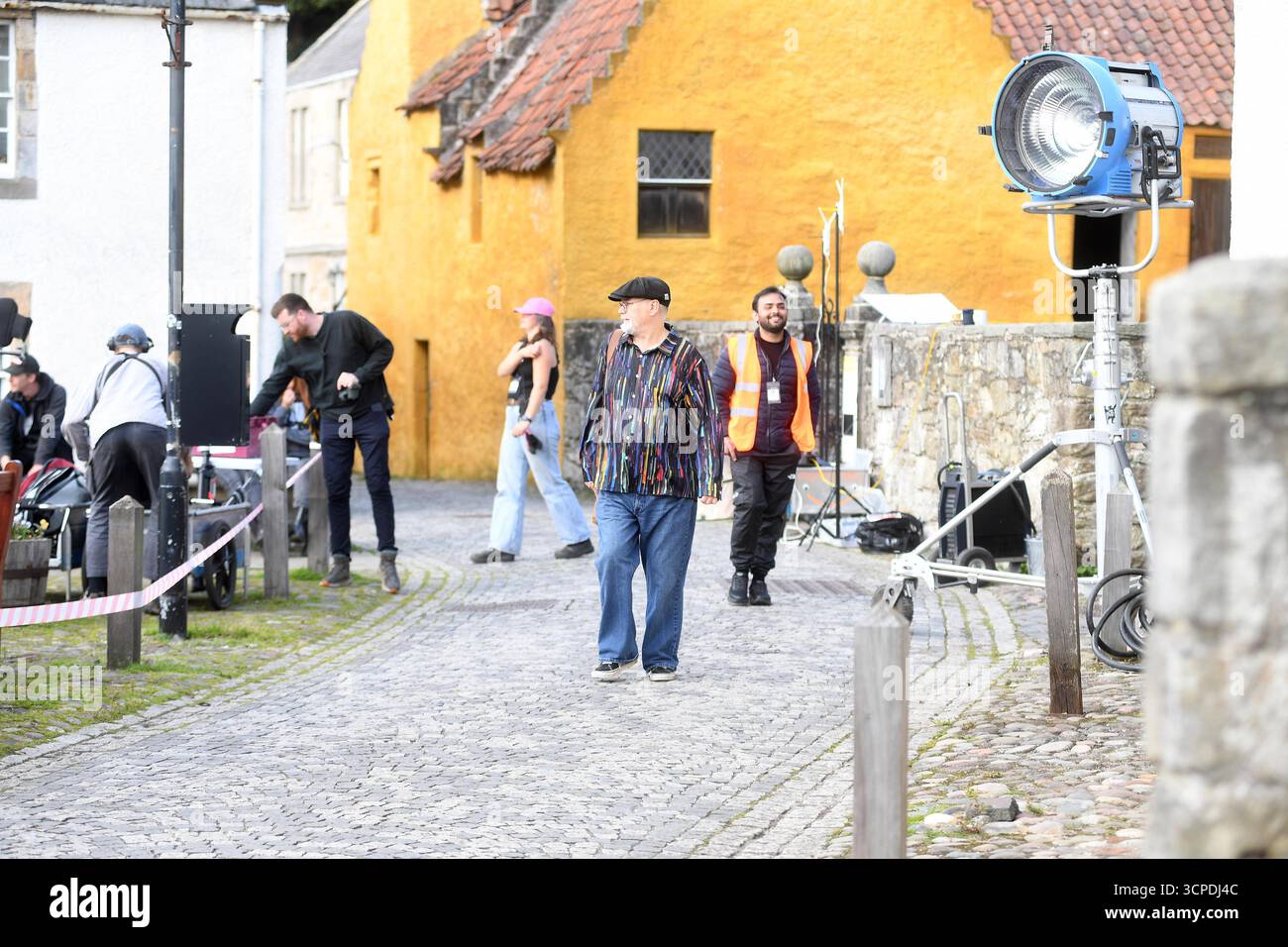 Filming of Jack of Spades - Culross - 24 September 2025 Film set in ...