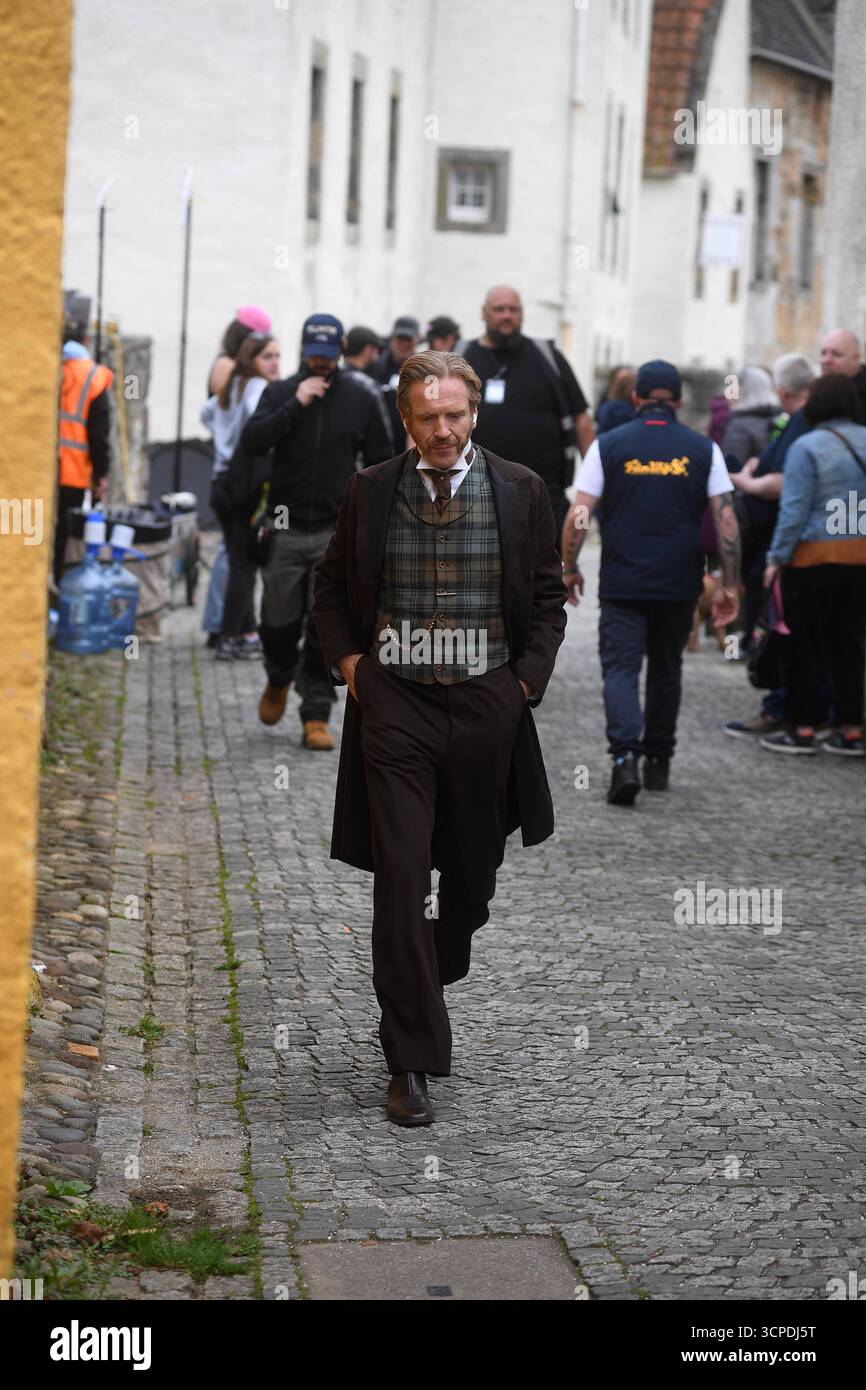 Filming of Jack of Spades - Culross - 24 September 2025 Film set in ...
