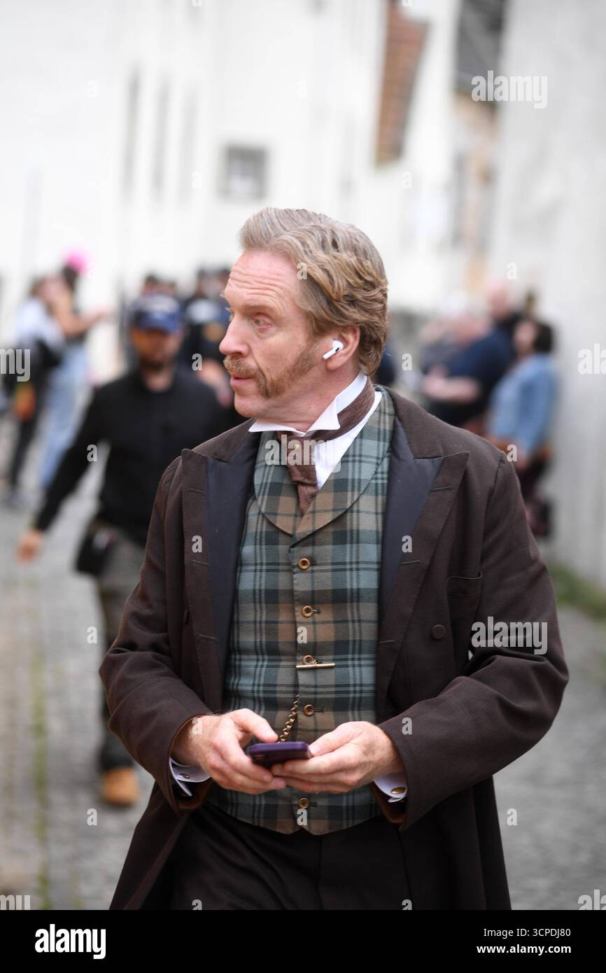 Filming of Jack of Spades - Culross - 24 September 2025 Film set in ...