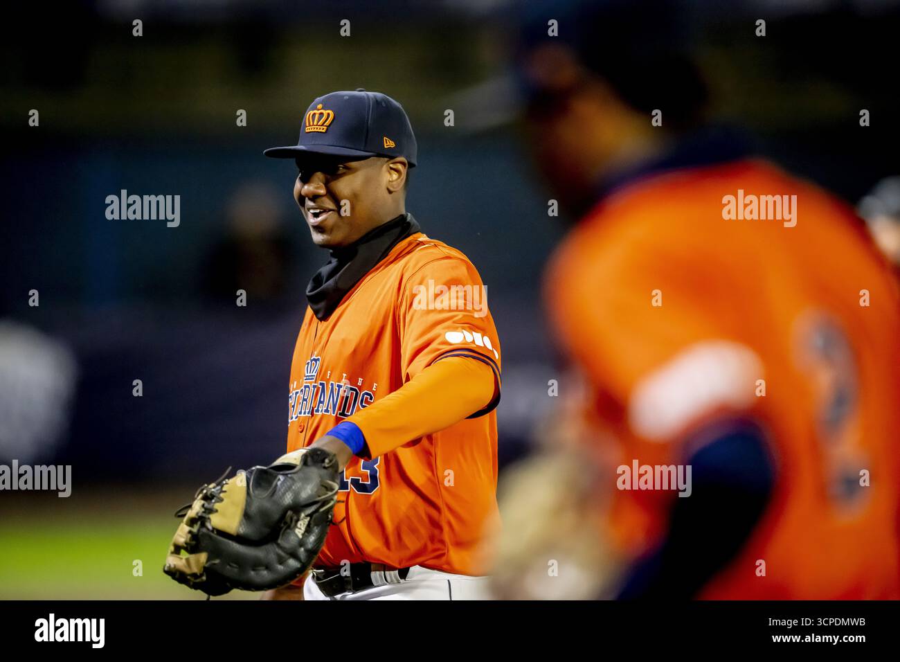 ROTTERDAM - Dutch baseball player PROFAR Juremi in action against ...
